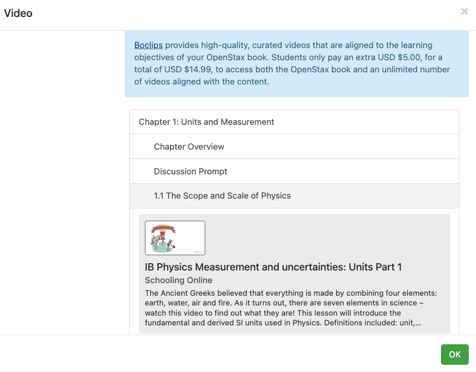 How do I use Boclips with my OpenStax material? – Perusall