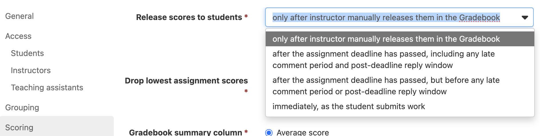 When will I see grades? – Perusall