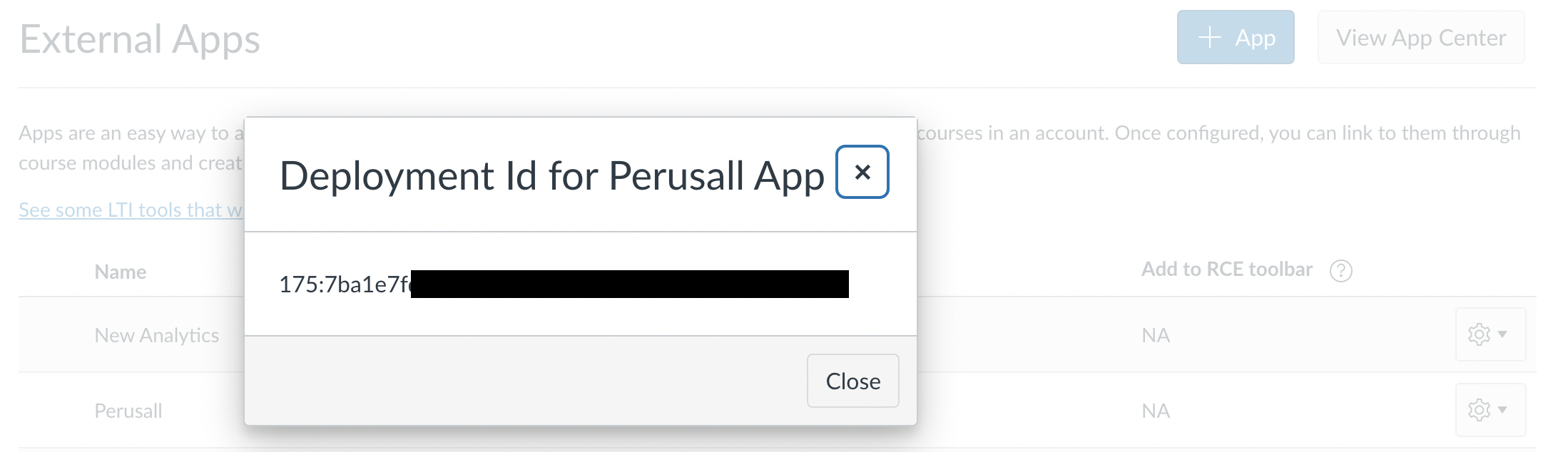 Canvas Admin Setup – Perusall